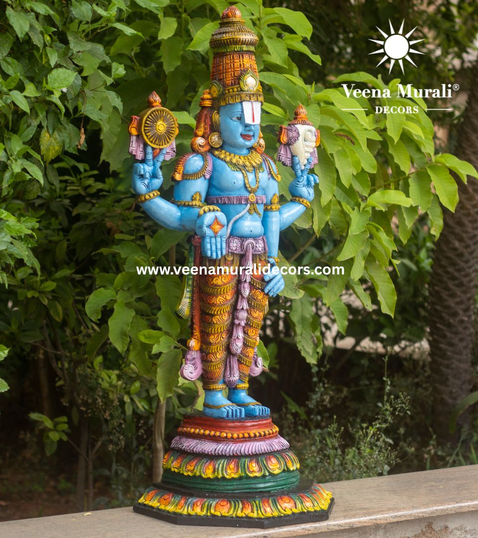 Balaji Wooden Statue 3 Feet