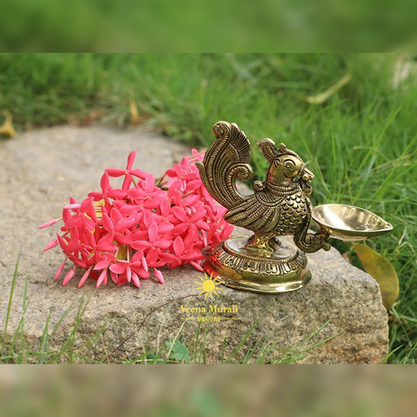 Buy latest and antique brass table-diyas to decorate your home | Veena ...